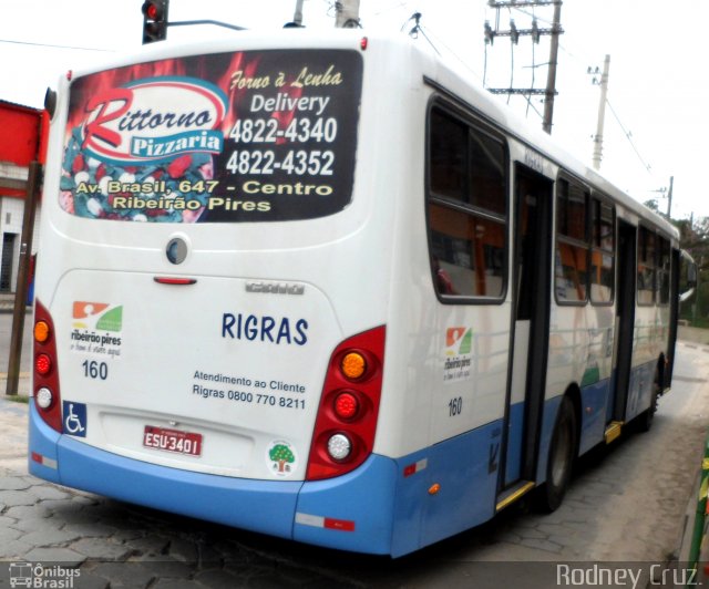 Rigras Transporte Coletivo e Turismo 160 em Ribeirão Pires por Rodney ...