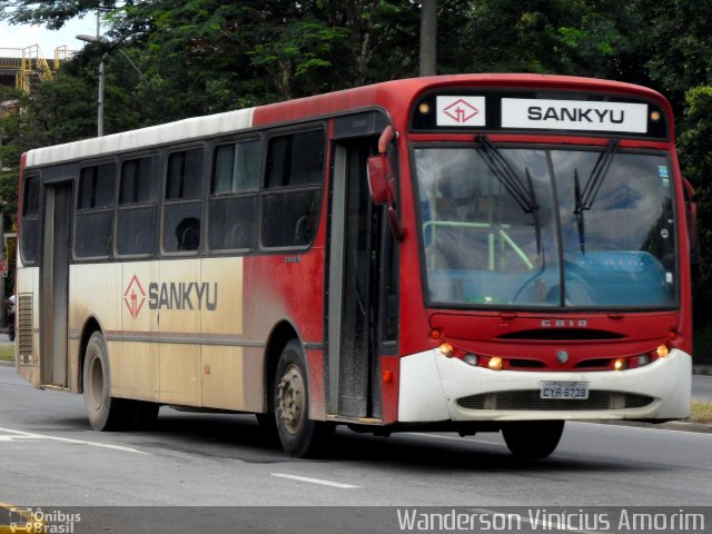 Sankyu SA 6739 em Ipatinga por Wanderson Vinícius Amorim - ID:1057459 - Ônibus Brasil