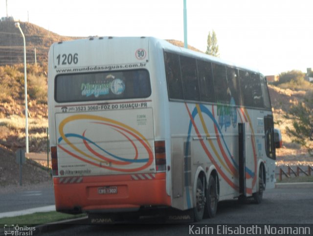 Mundo das Águas Turismo 1206 em por Karin Elisabeth Noamann - ID:1137115 - Ônibus Brasil